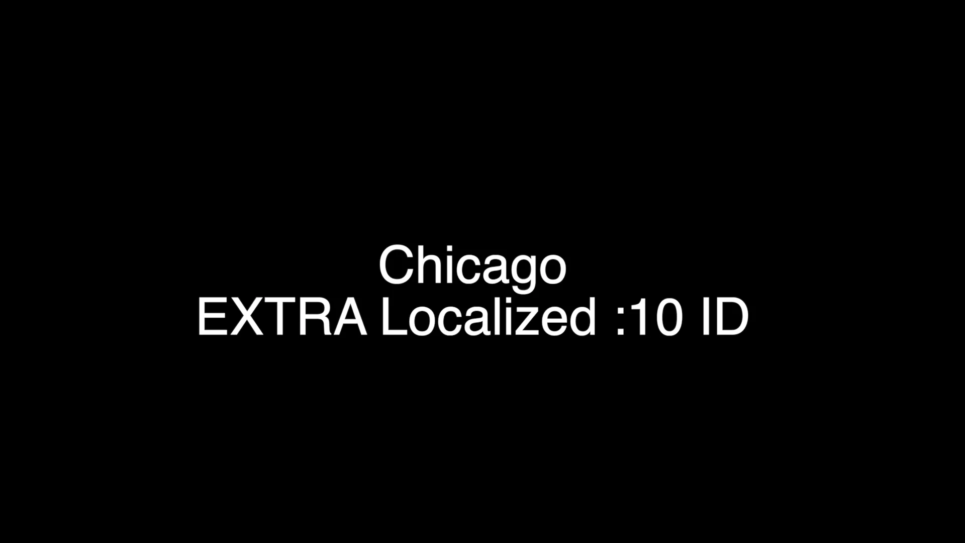 sample Extra Localized Promo - 3_Chicago_EXTRA10 on Vimeo
