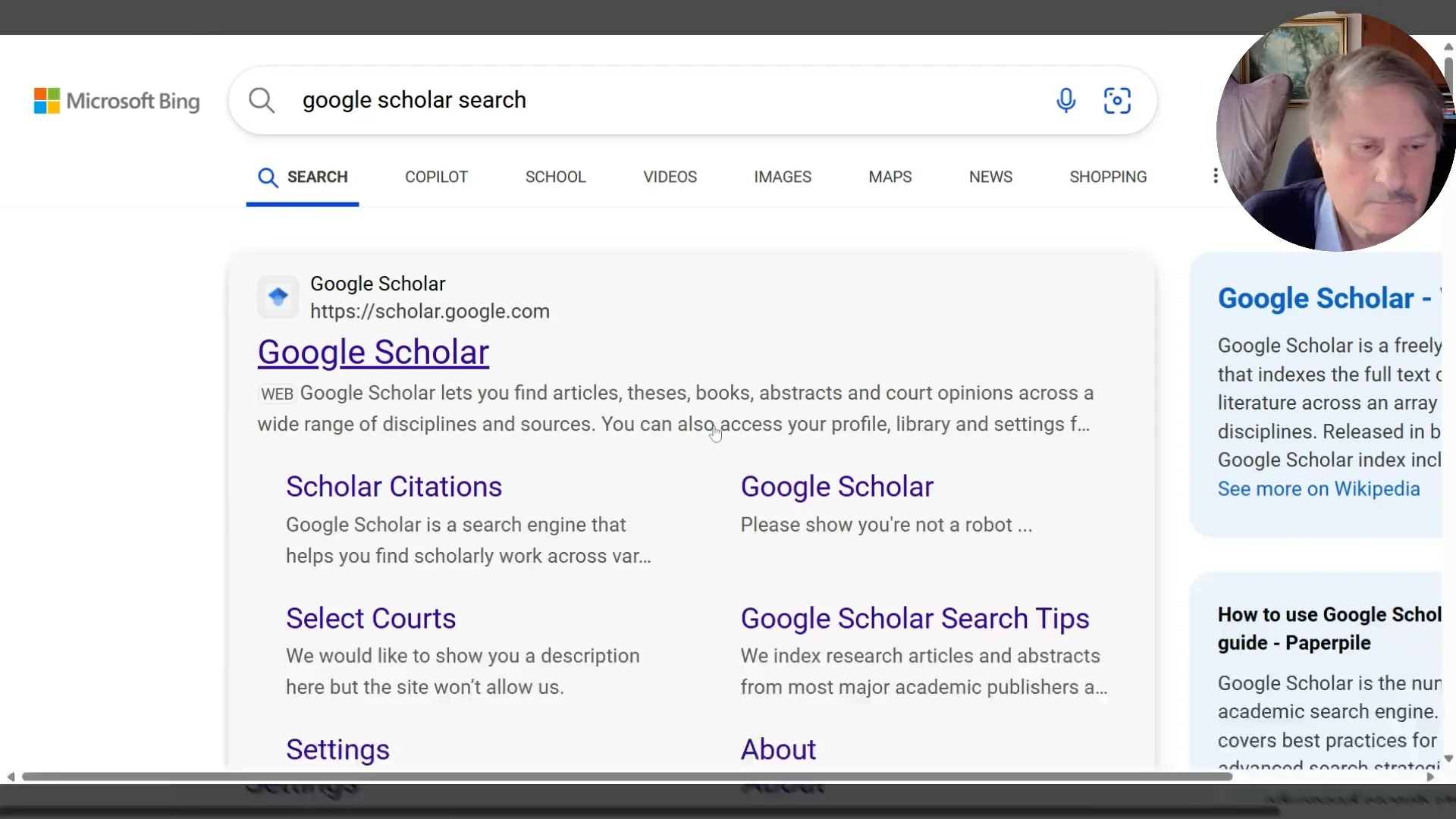 How to use Google Scholar