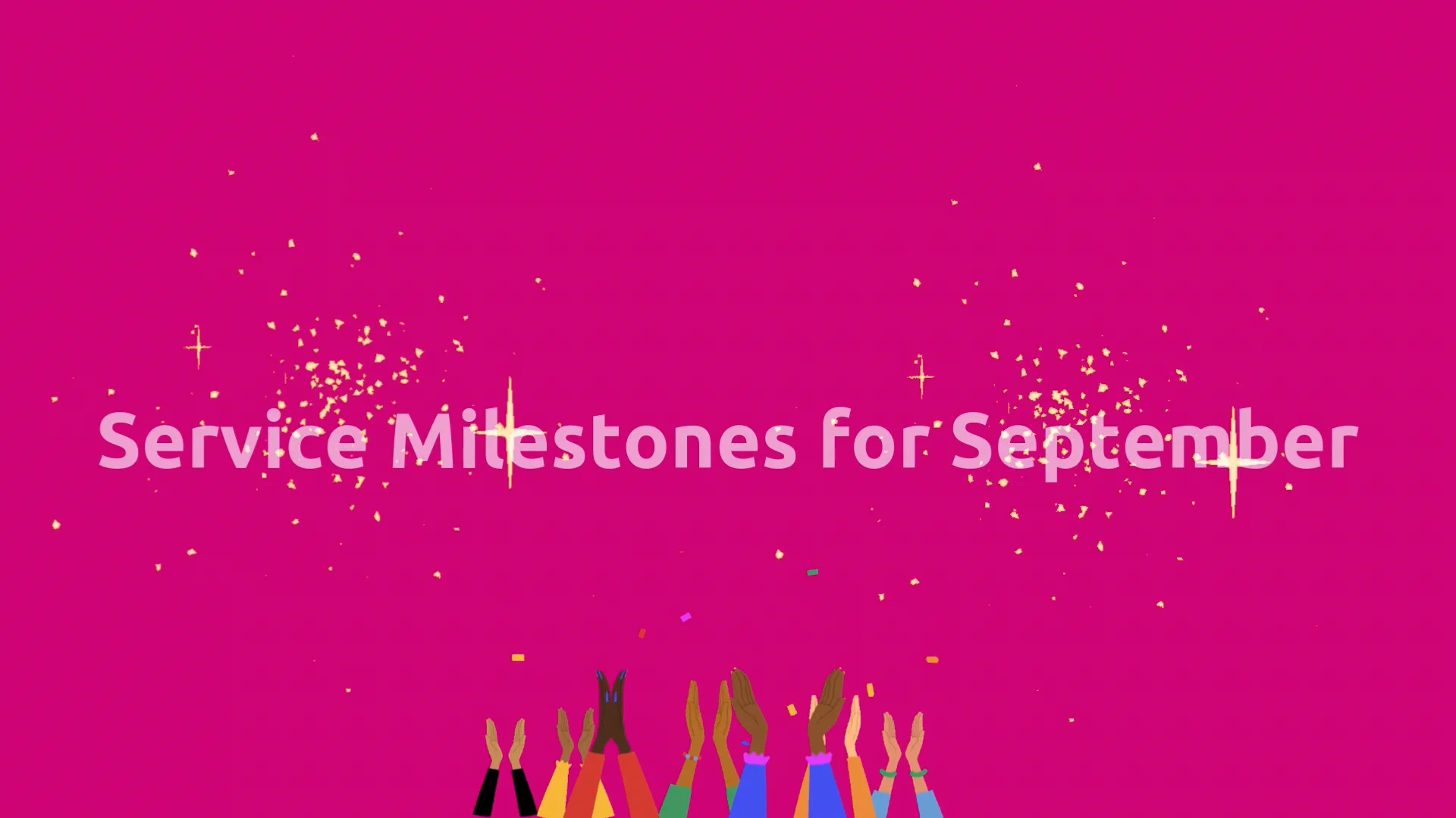 Long Service Celebration Video September 2024