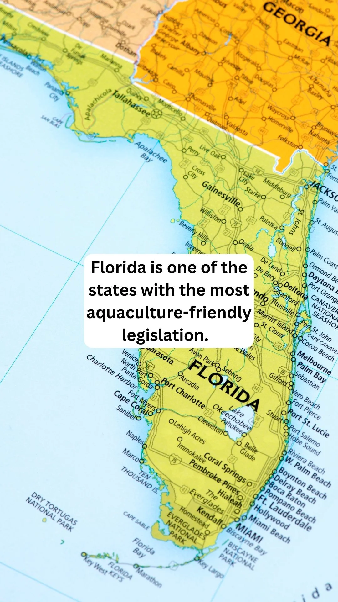 Florida is one of the most aquaculture friendly states - Aquaculture 101