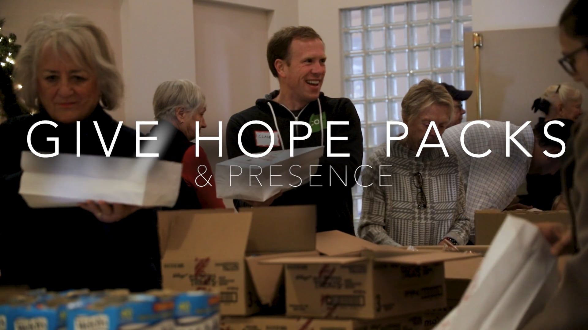 Give Hope Packs and Presence