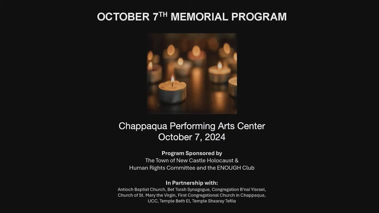 New Castle October 7th Memorial Program