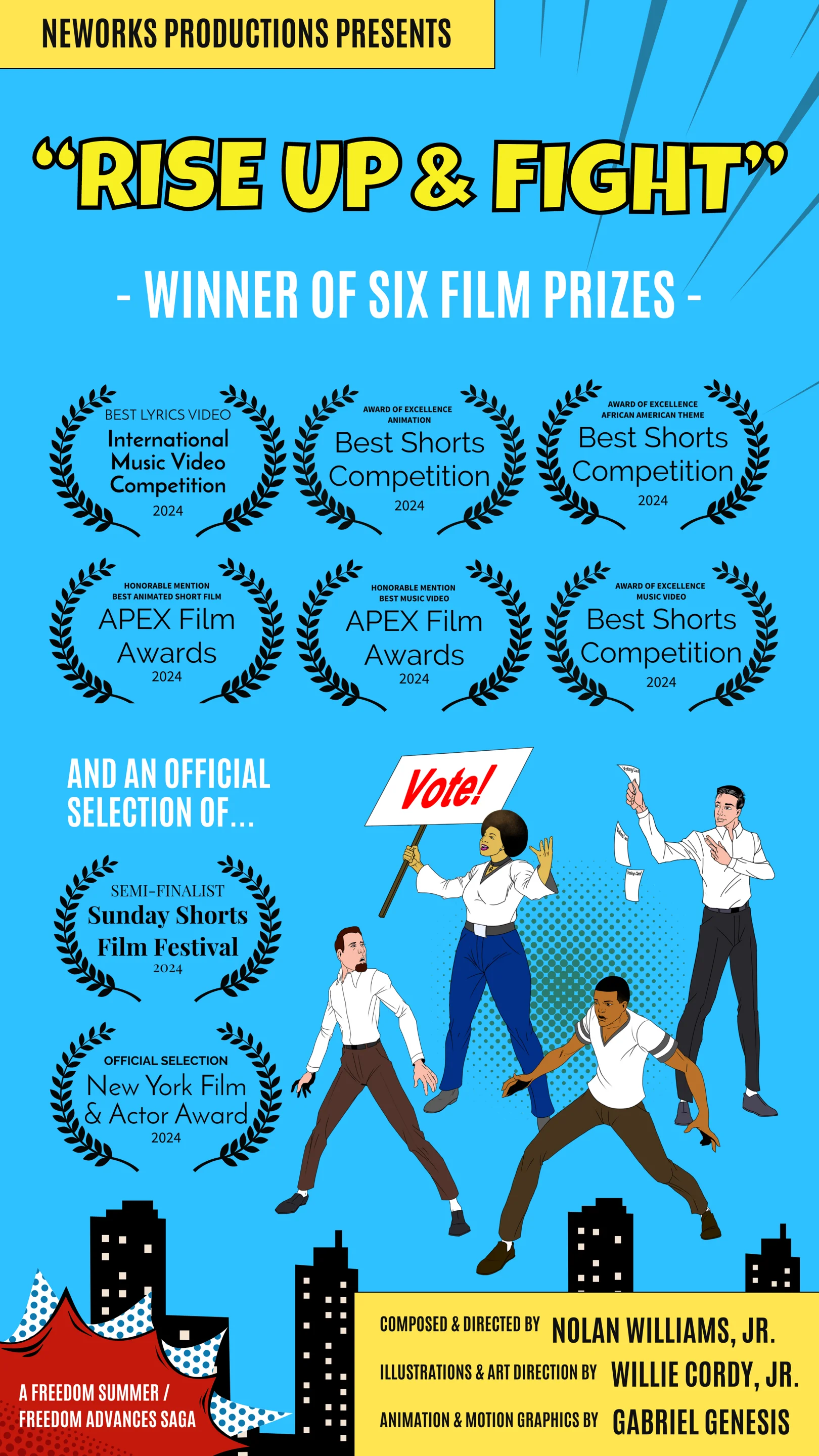 Rise Up and Fight - The award-winning Freedom Advances civic anthem ...