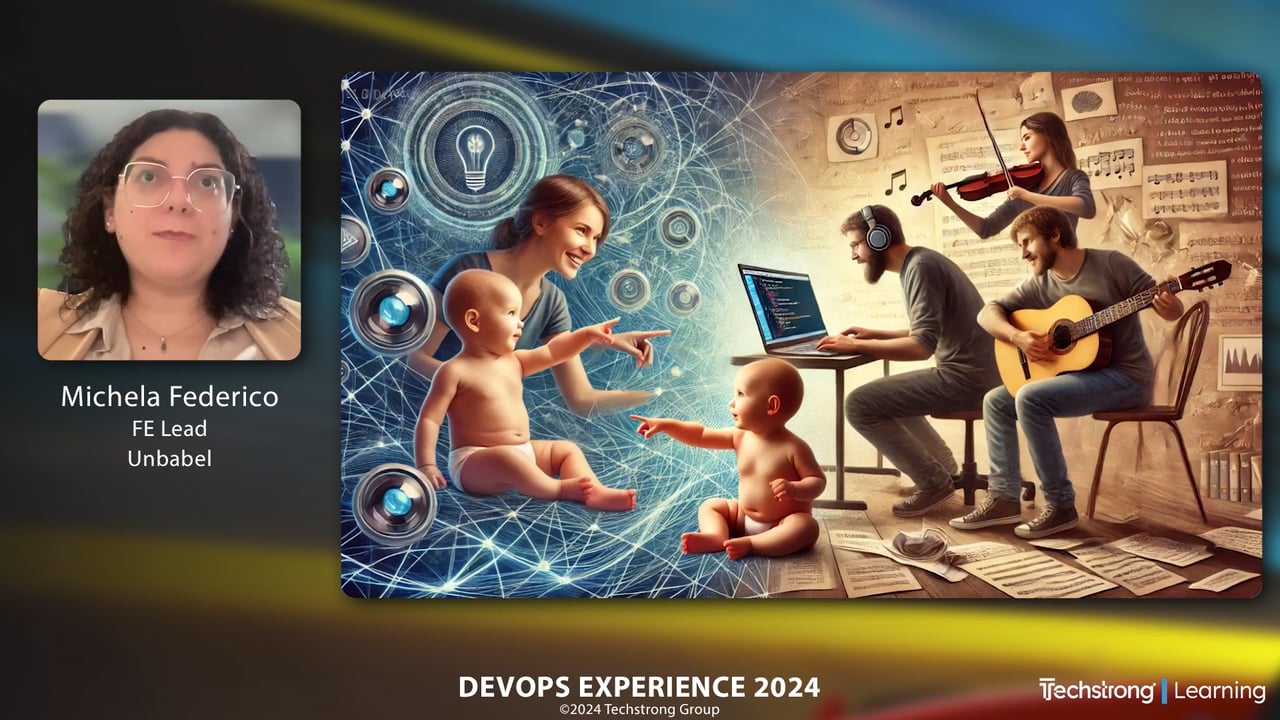 The Continuous Mindset with Michela Federico - DevOps Experience 2024 - Techstrong TV