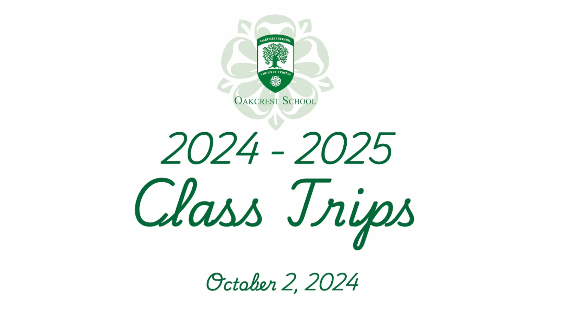 2024 Class Trips
