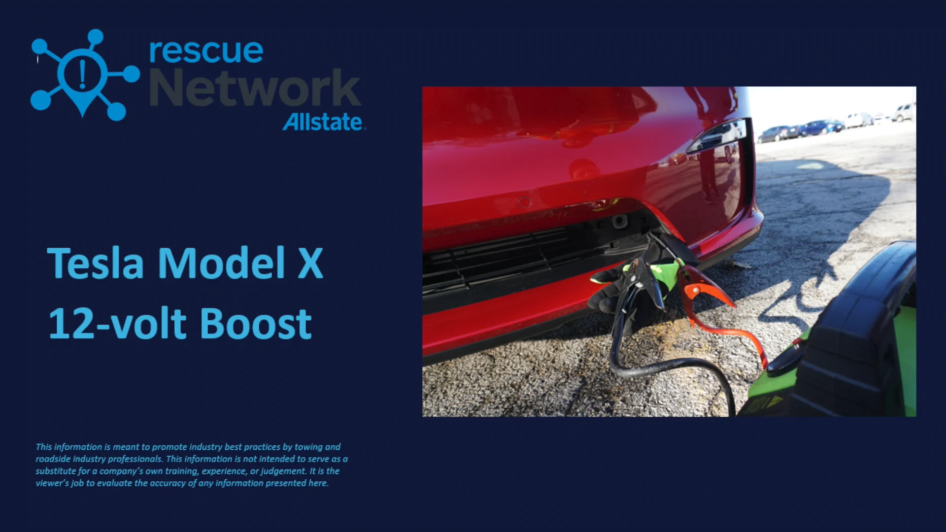 Tesla Model X 12-volt Boost