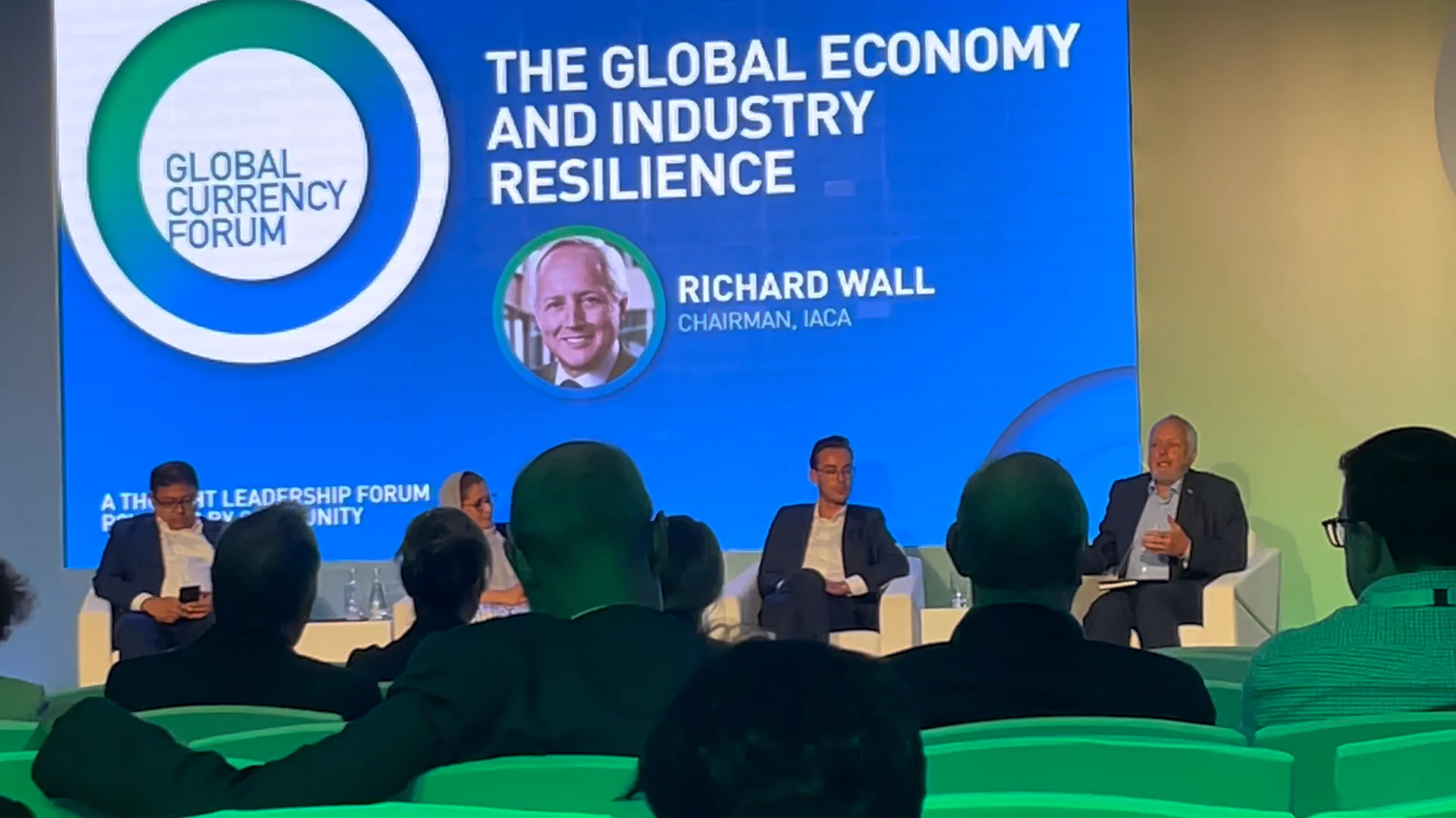 Richard Wall Resilience Panel participation at GCF Oct 2 2024