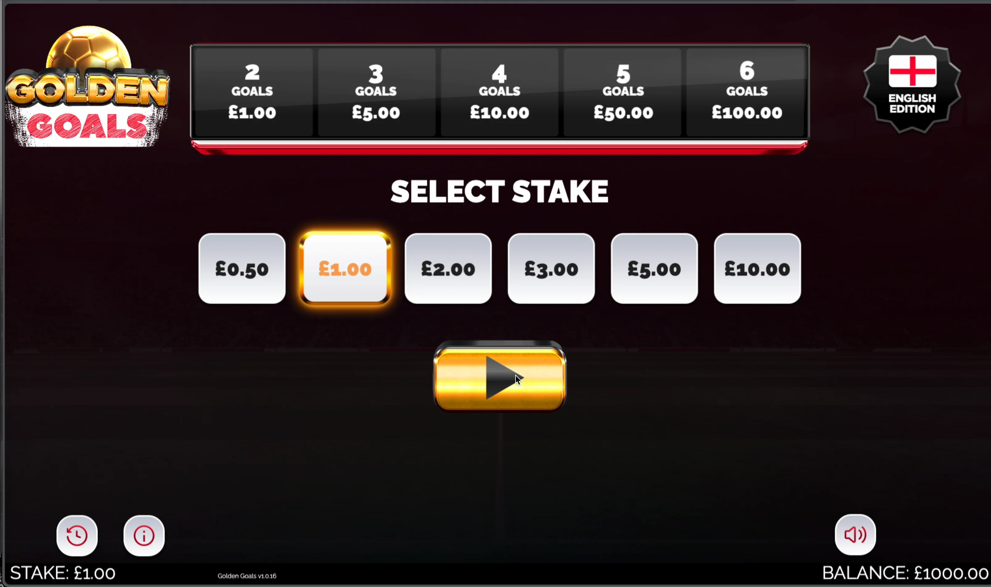 Golden Goals English