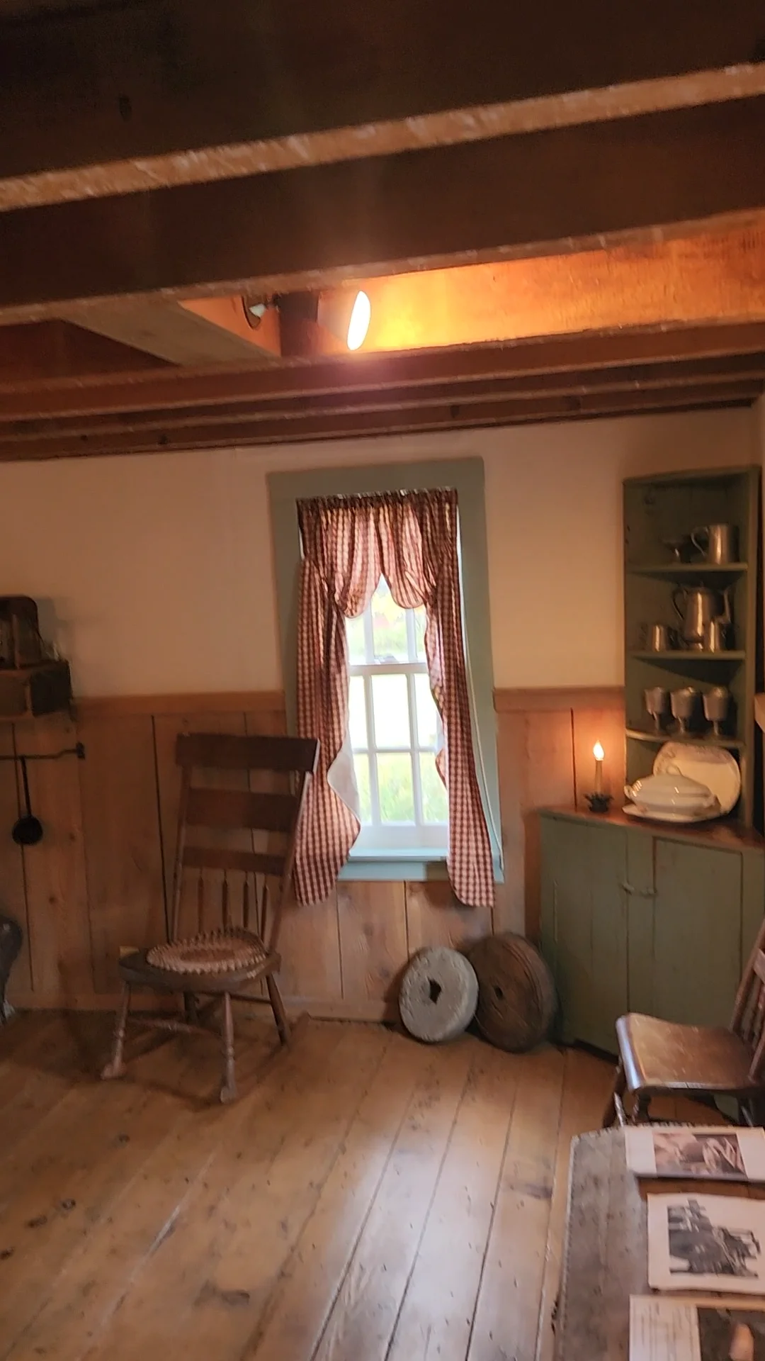 Autumn and I receive a personalized tour of the Colesville Branch.