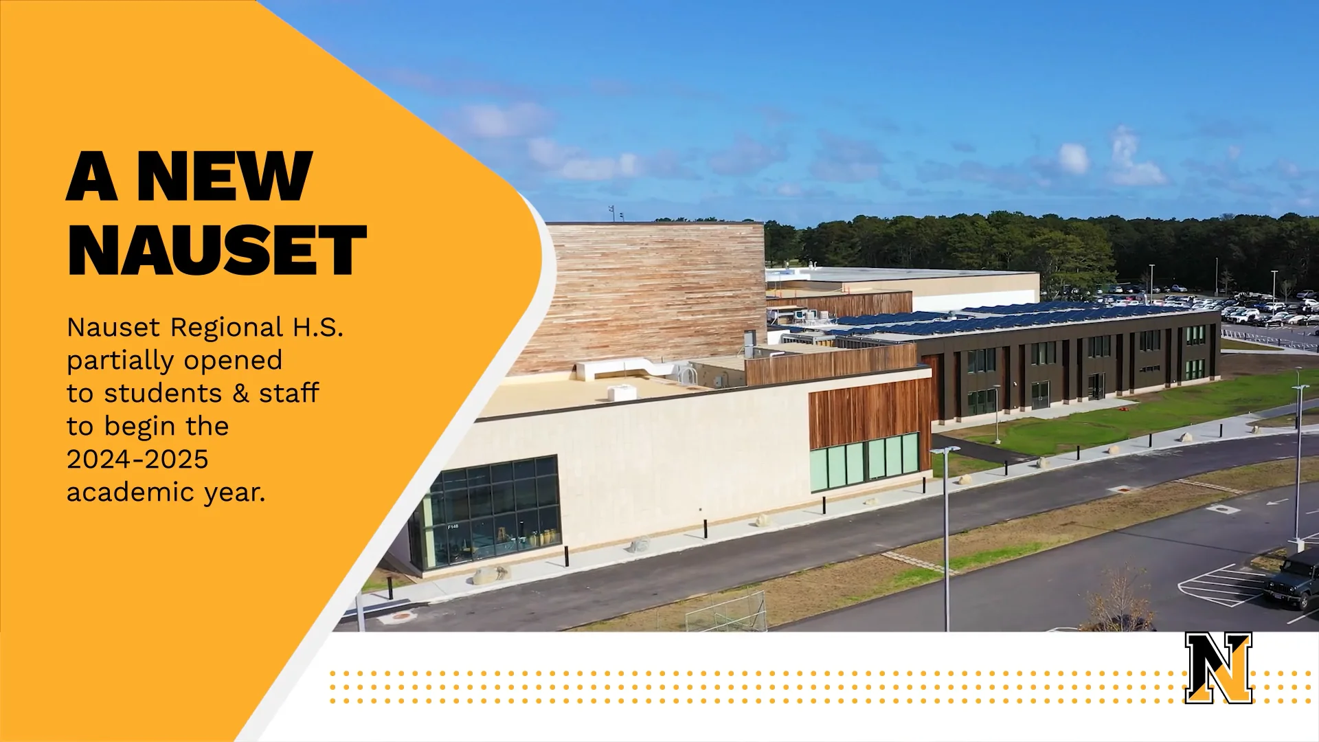 Nauset Regional High School: A Thank You