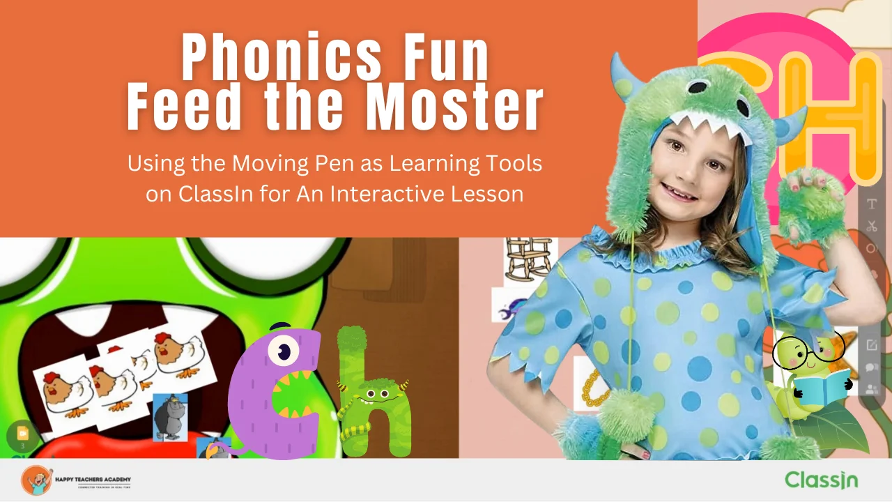 Feed the Phonics Monster - Interactive Phonics Activity