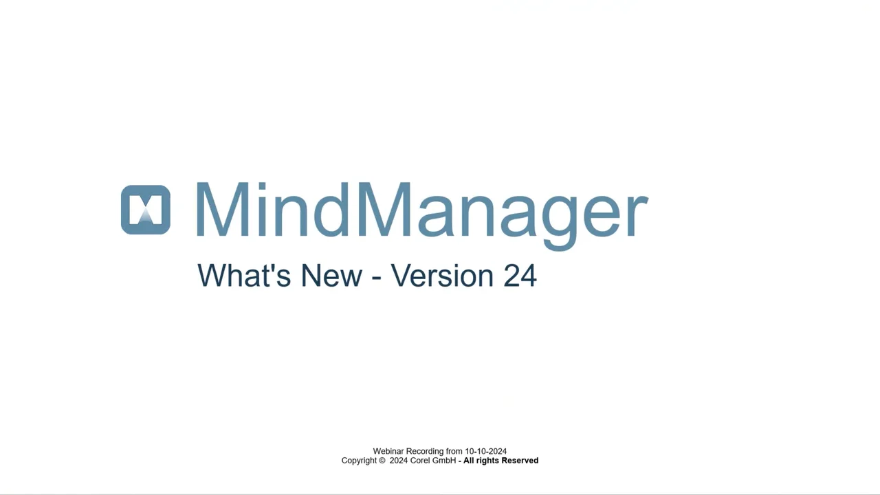 Explore what’s new in MindManager - version 24 (NA)