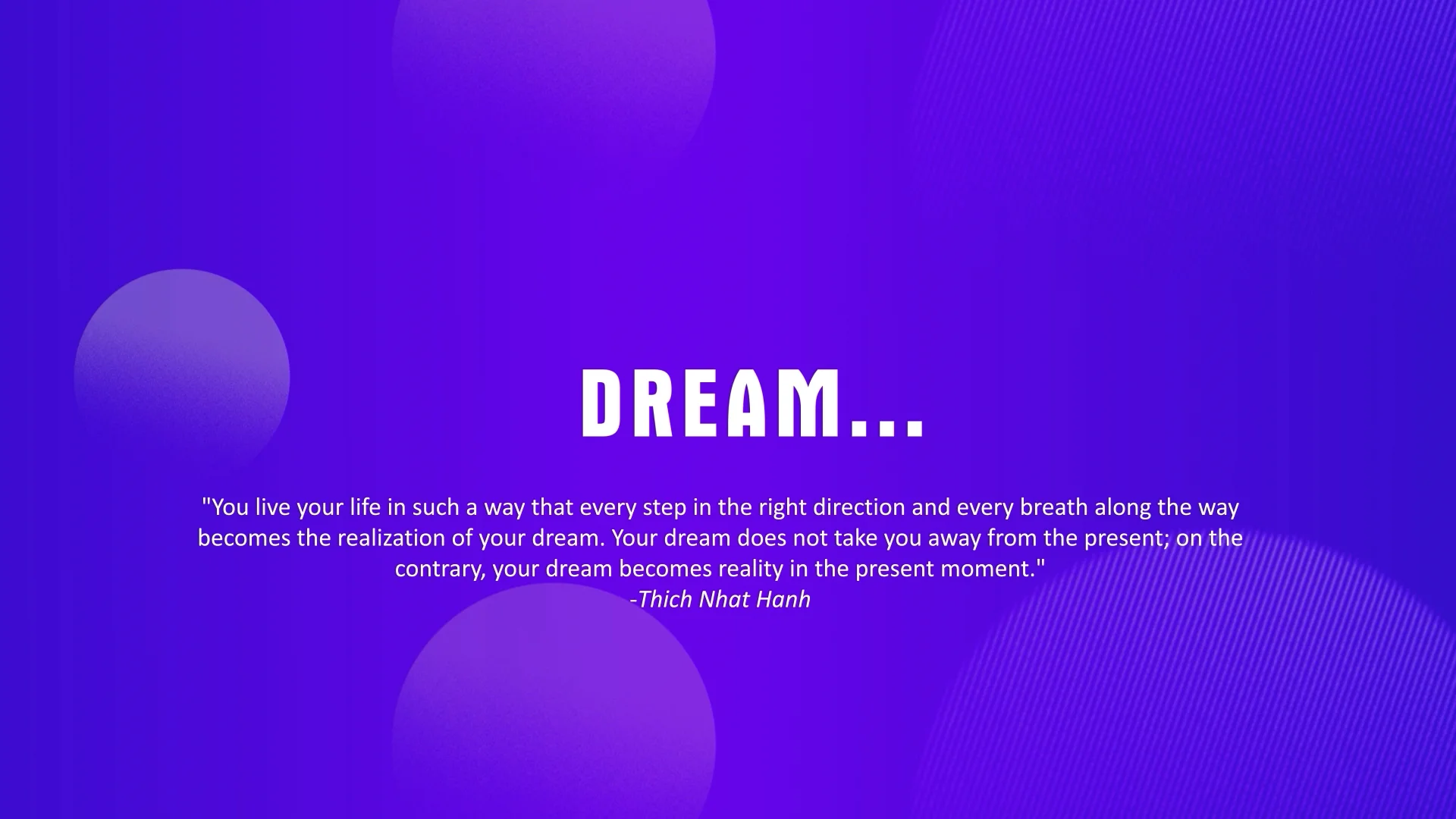 Motion Graphics Video "Dream..."