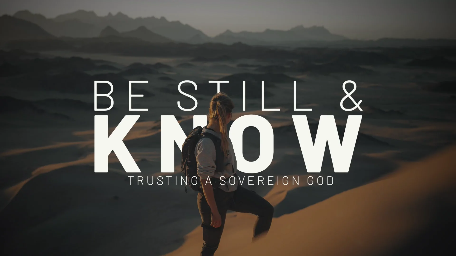 Be Still And Know 10|06|2024