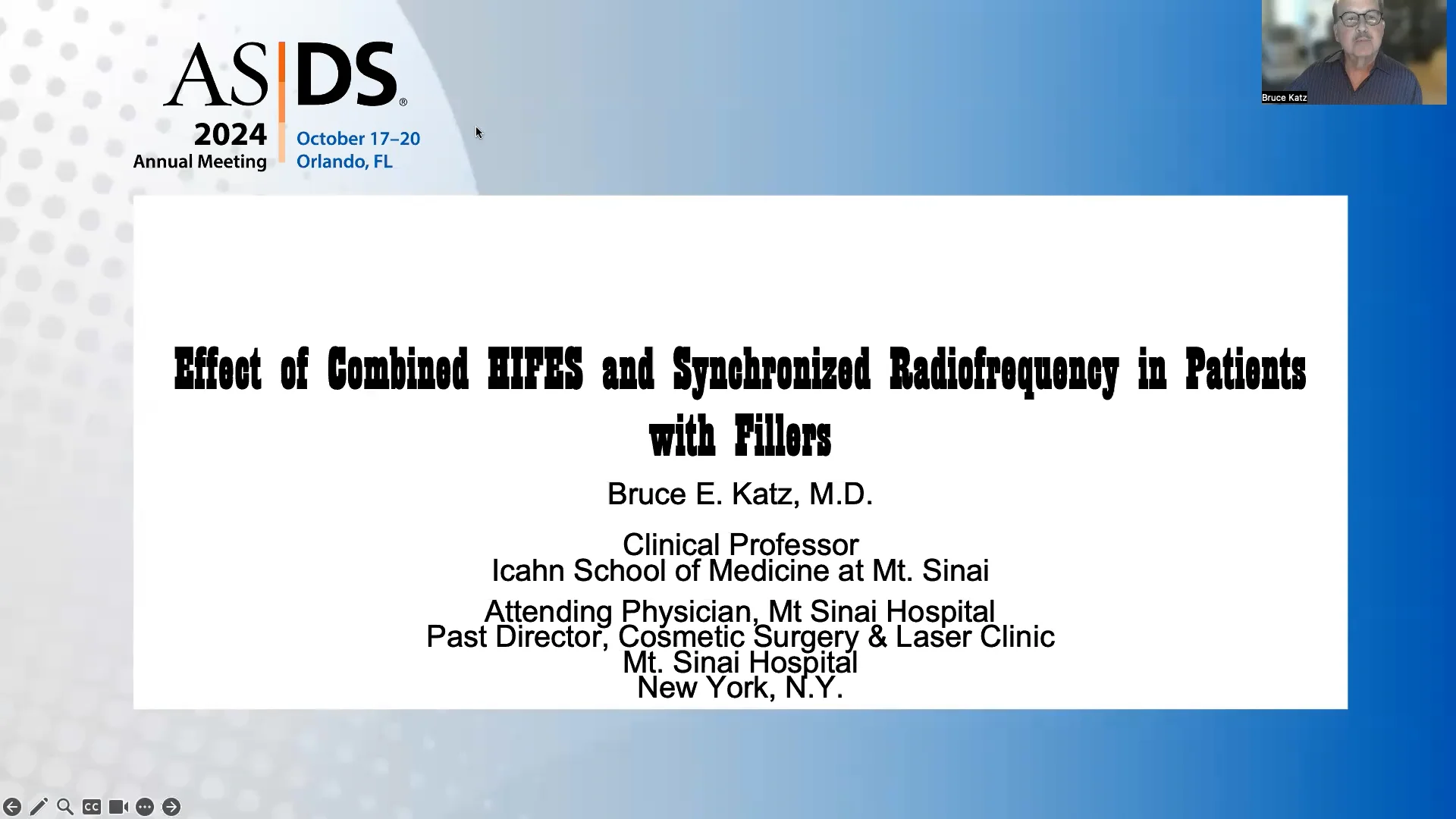 Katz, Bruce - Effect of Combined HIFES and Synchronized Radiofrequency ...