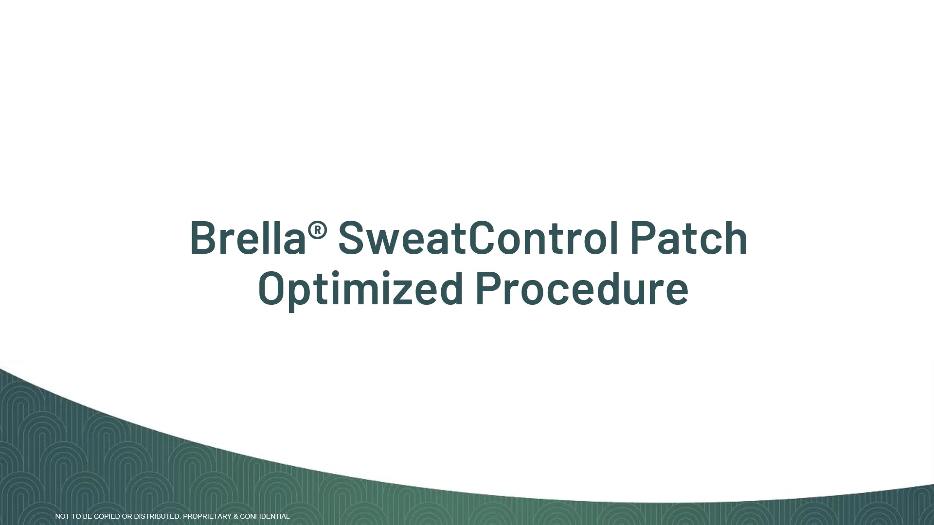 Candescant - Brella Sweat Control