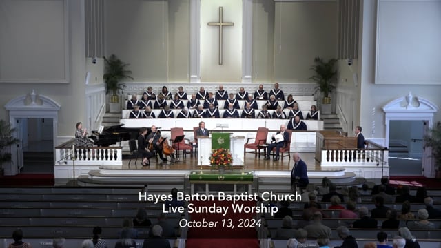 Worship With Us - Hayes Barton Baptist Church