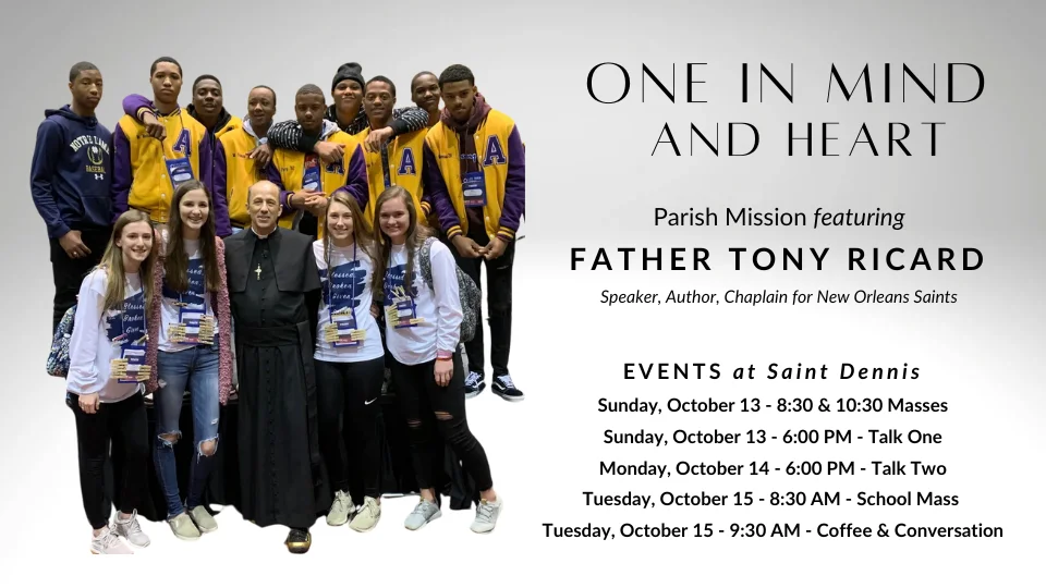 One In Mind and Heart with Fr. Tony Ricard Night #1
