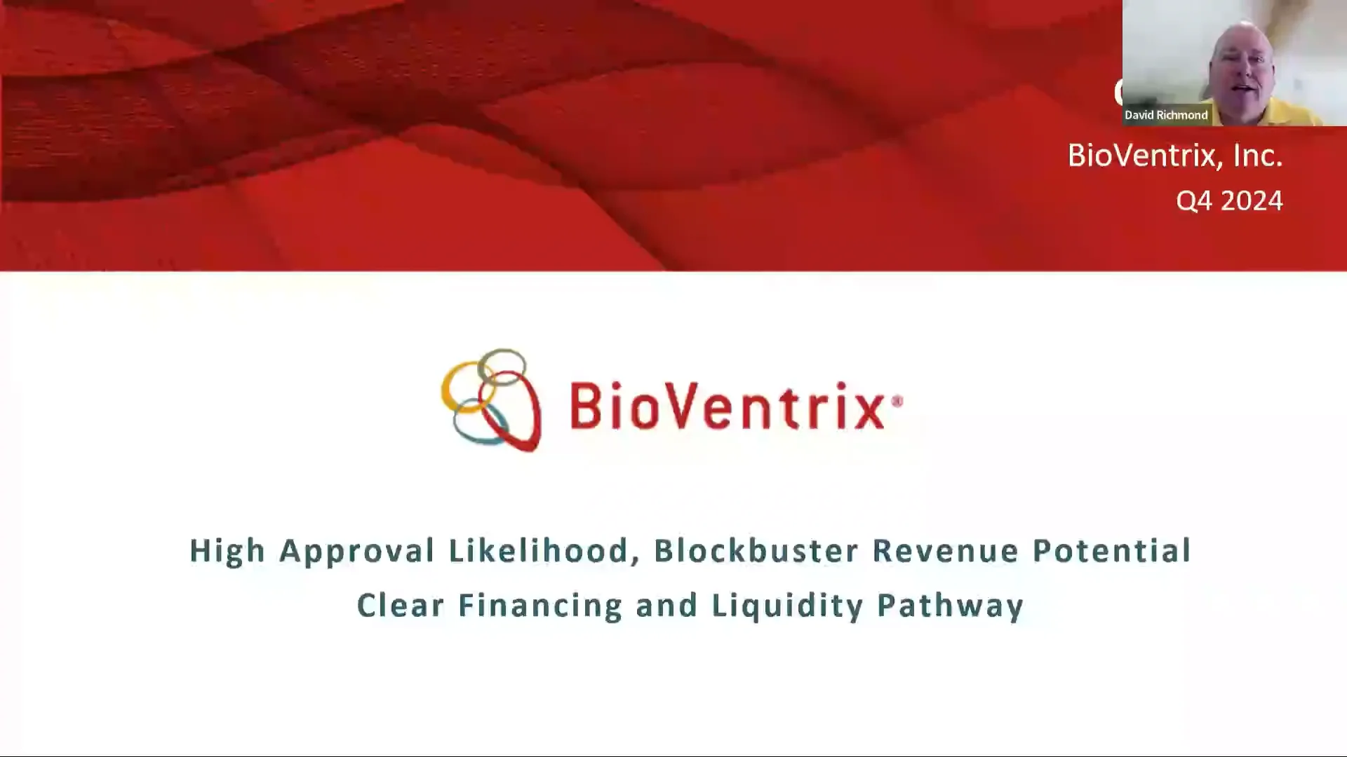 BioVentrix: High Approval Likelihood, Blockbuster Revenue Potential