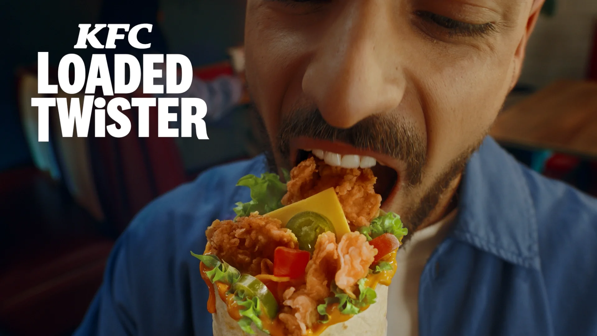 KFC Loaded Twister Spicy Chicken