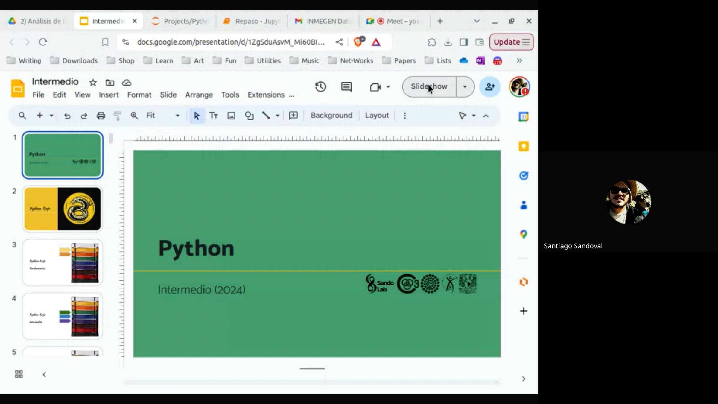 Curso Análisis de Datos y Visualización con Python Clase 1 141024