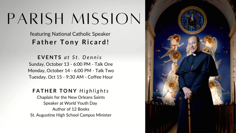 Parish Mission with Fr. Tony Ricard Night #2