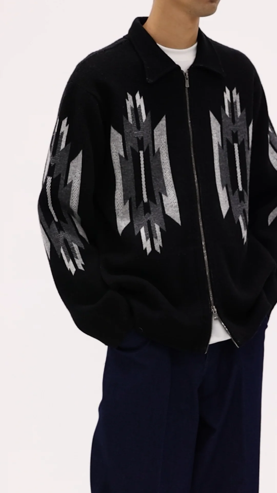 チマヨ柄】ジップ ブルゾン|OUTLET (MEN'S) / アウトレット チマヨ柄】ジップ ブルゾン|OUTLET (MEN'S) / アウトレット