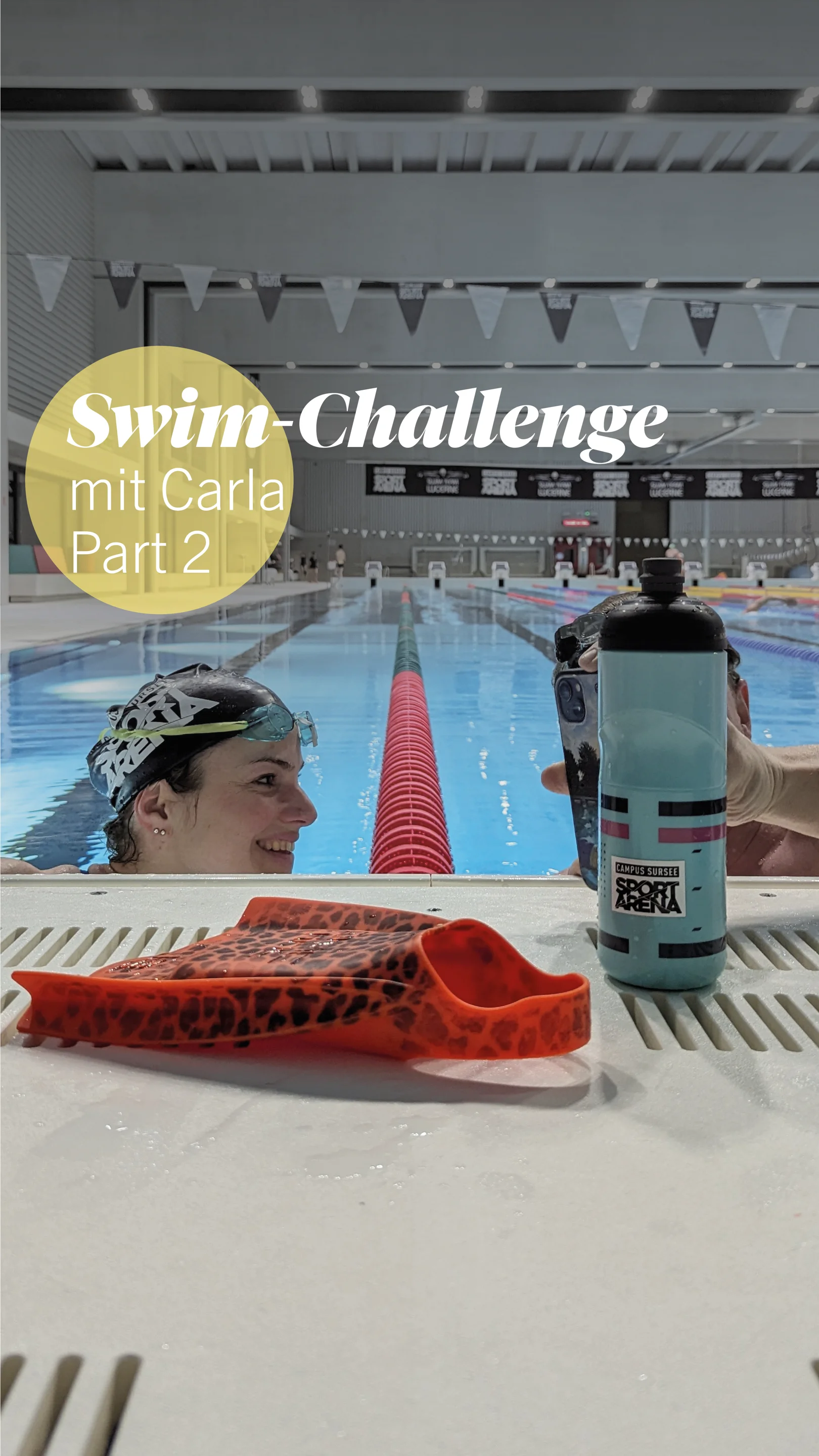 Swim-Challenge mit Carla Stampfli