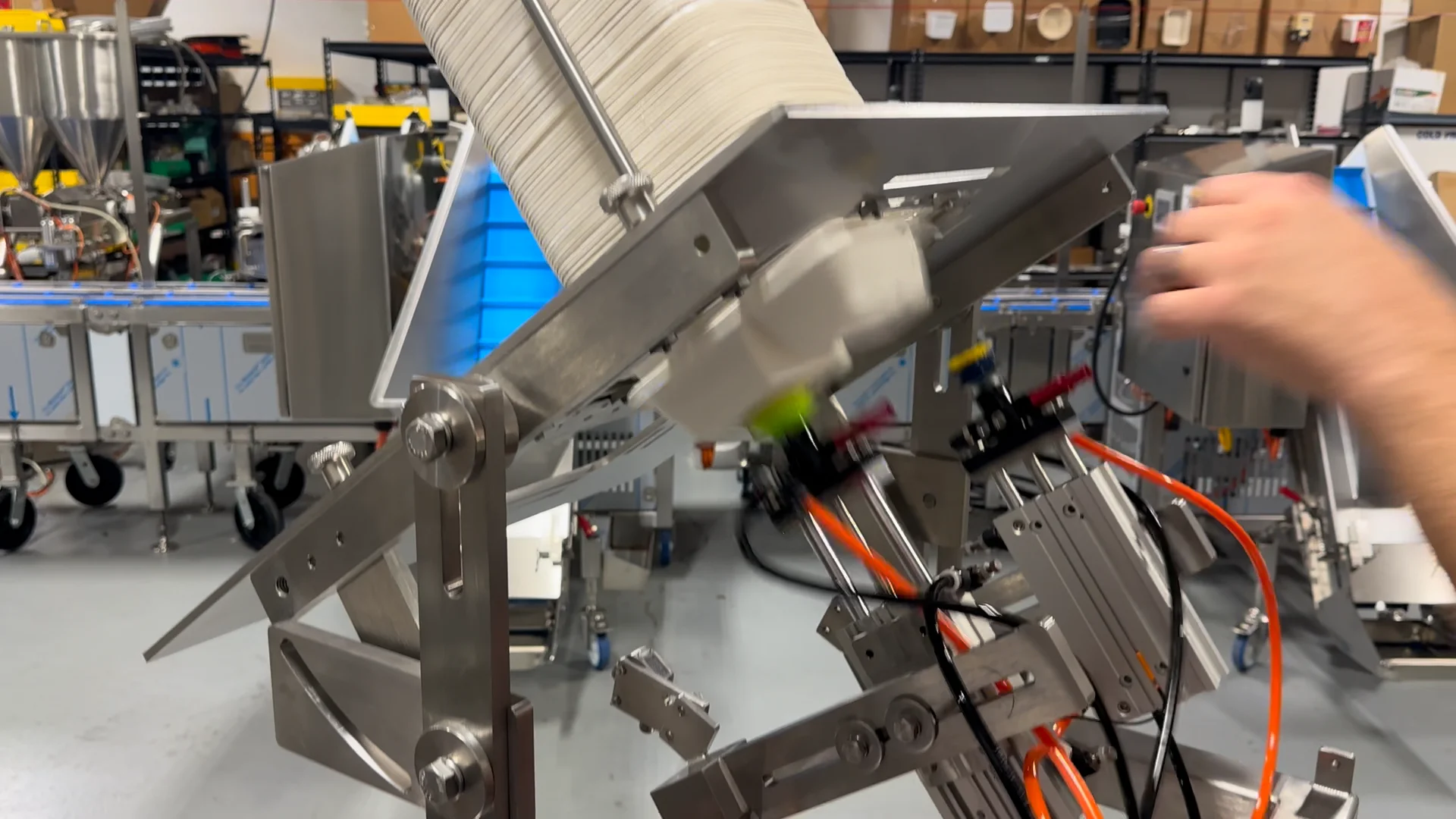 Precision PMD VH Series Denester Test