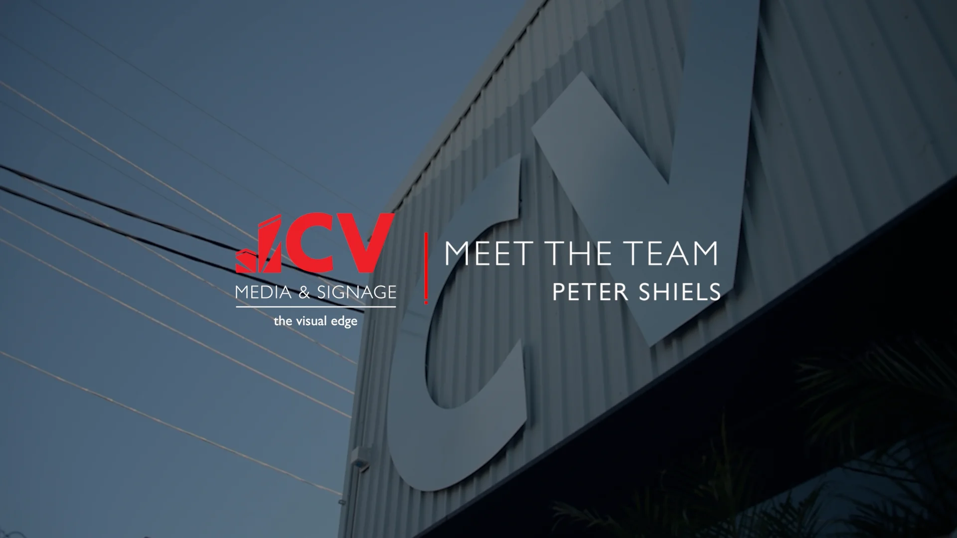 Meet The Team -- Peter Shiels