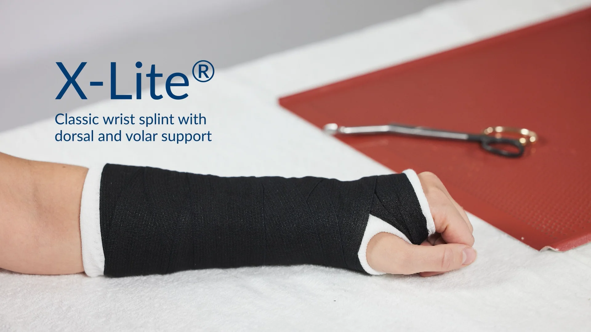 User instructions: X-lite®Classic wrist splint with dorsal and volar ...