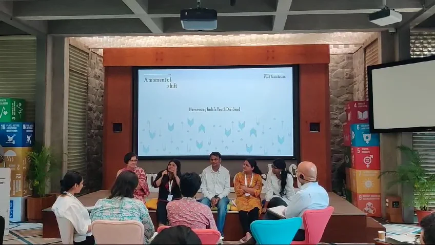 Simran at Ford Foundation