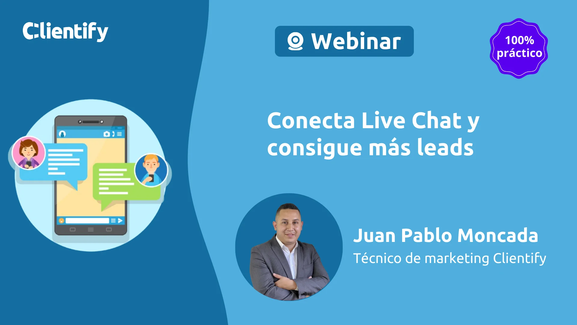 Conecta Live Chat y consigue más leads