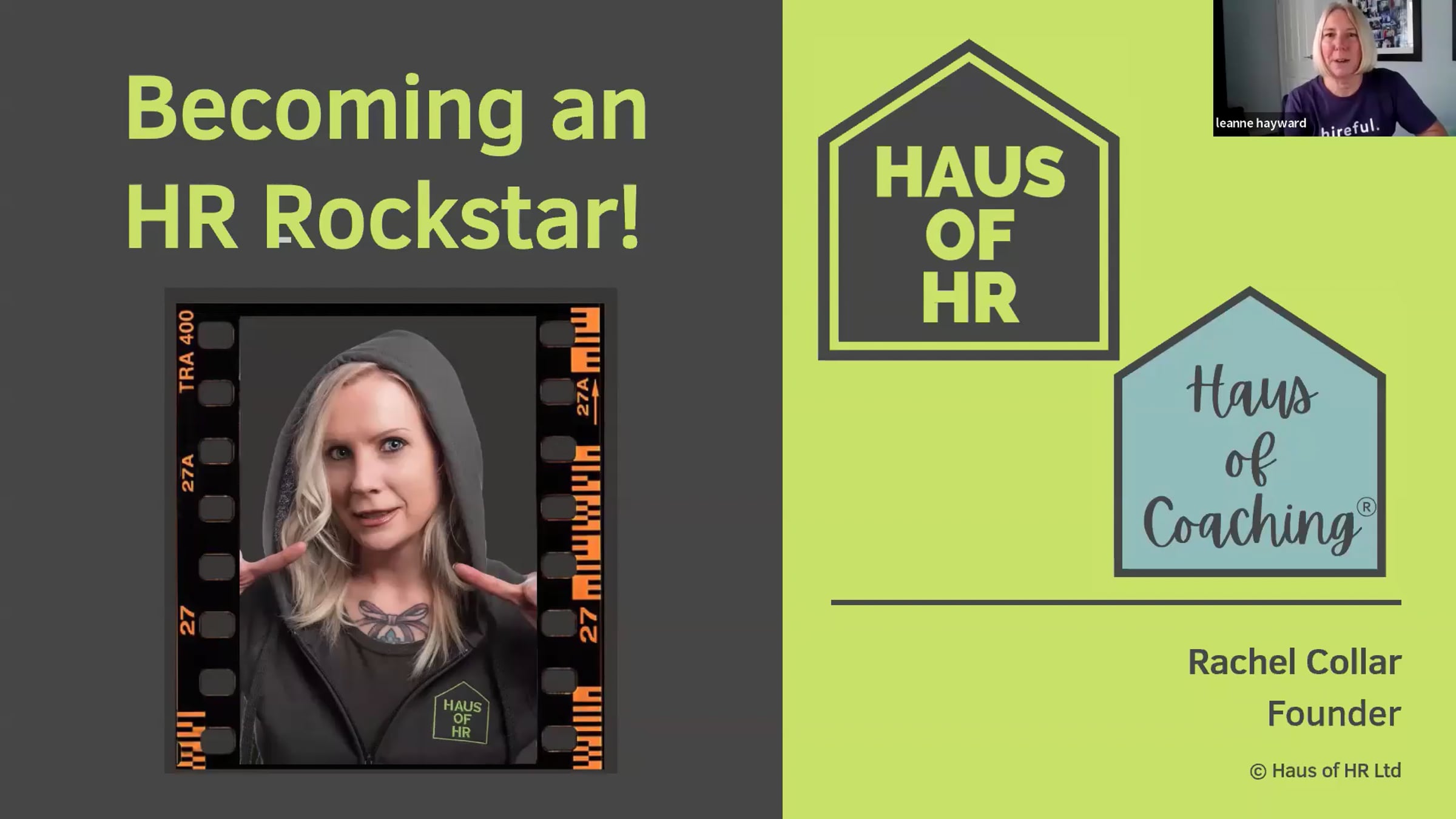 becoming an HR rockstar!