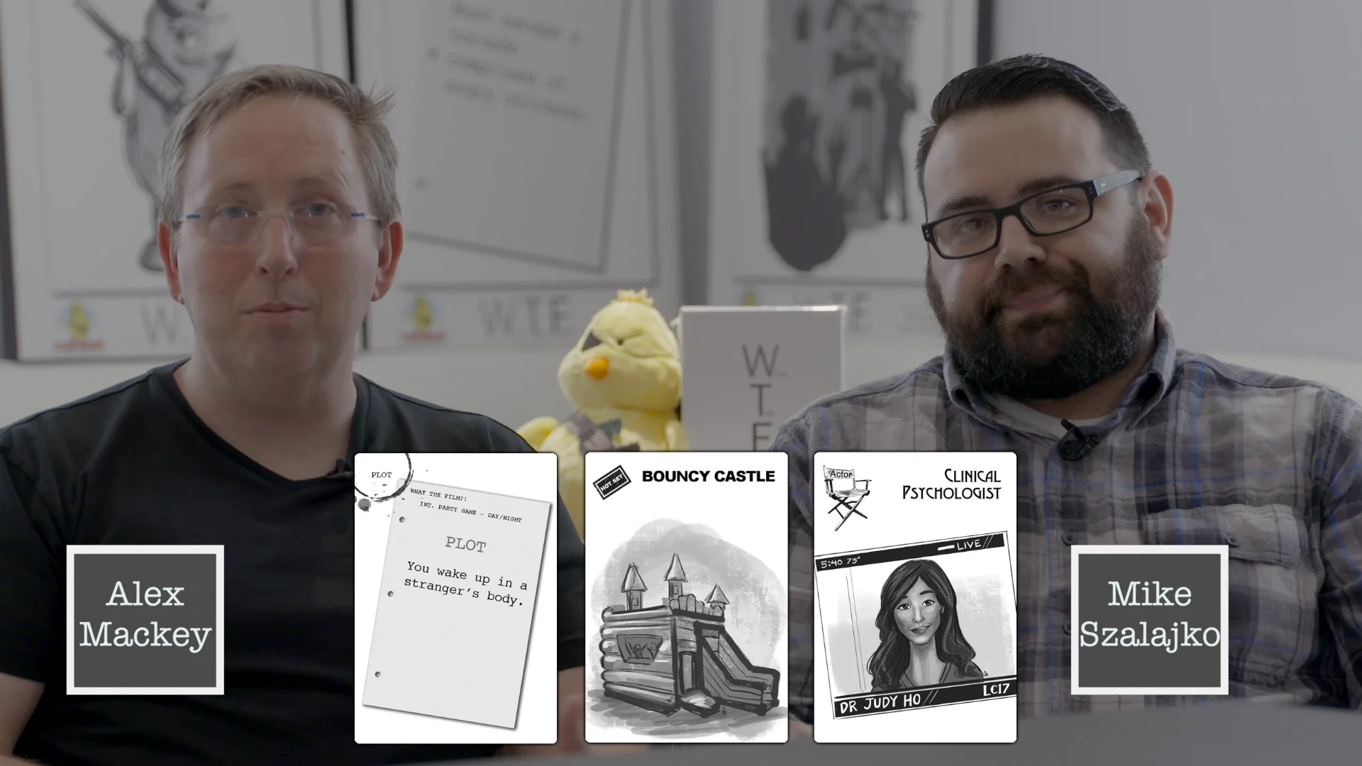 What The Film?! - a party game. make movies. backstab friends.