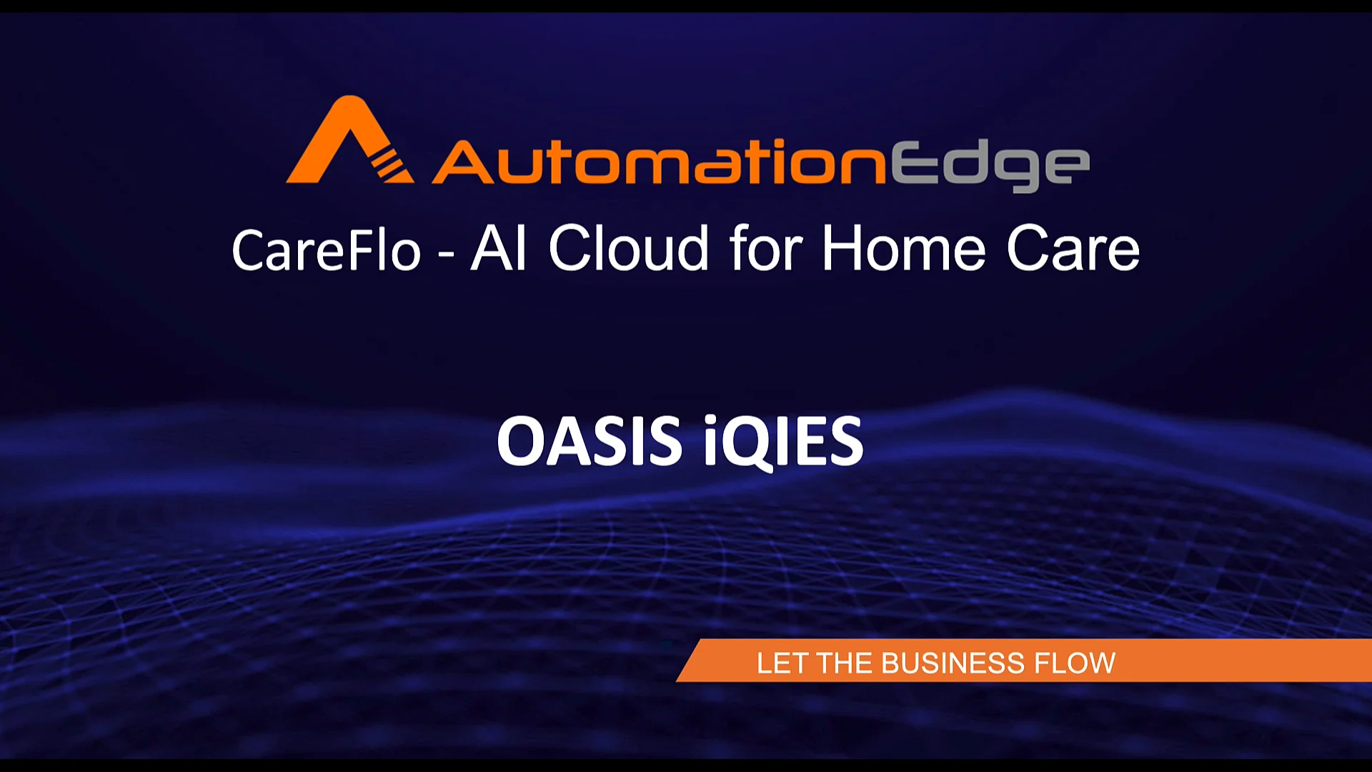 OASIS Assessment to iQIES Automation