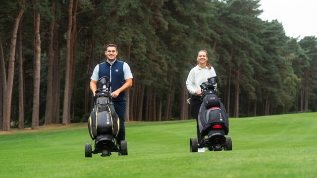 Motocaddy SE Electric Trolley with Lead Acid Battery - GolfOnline