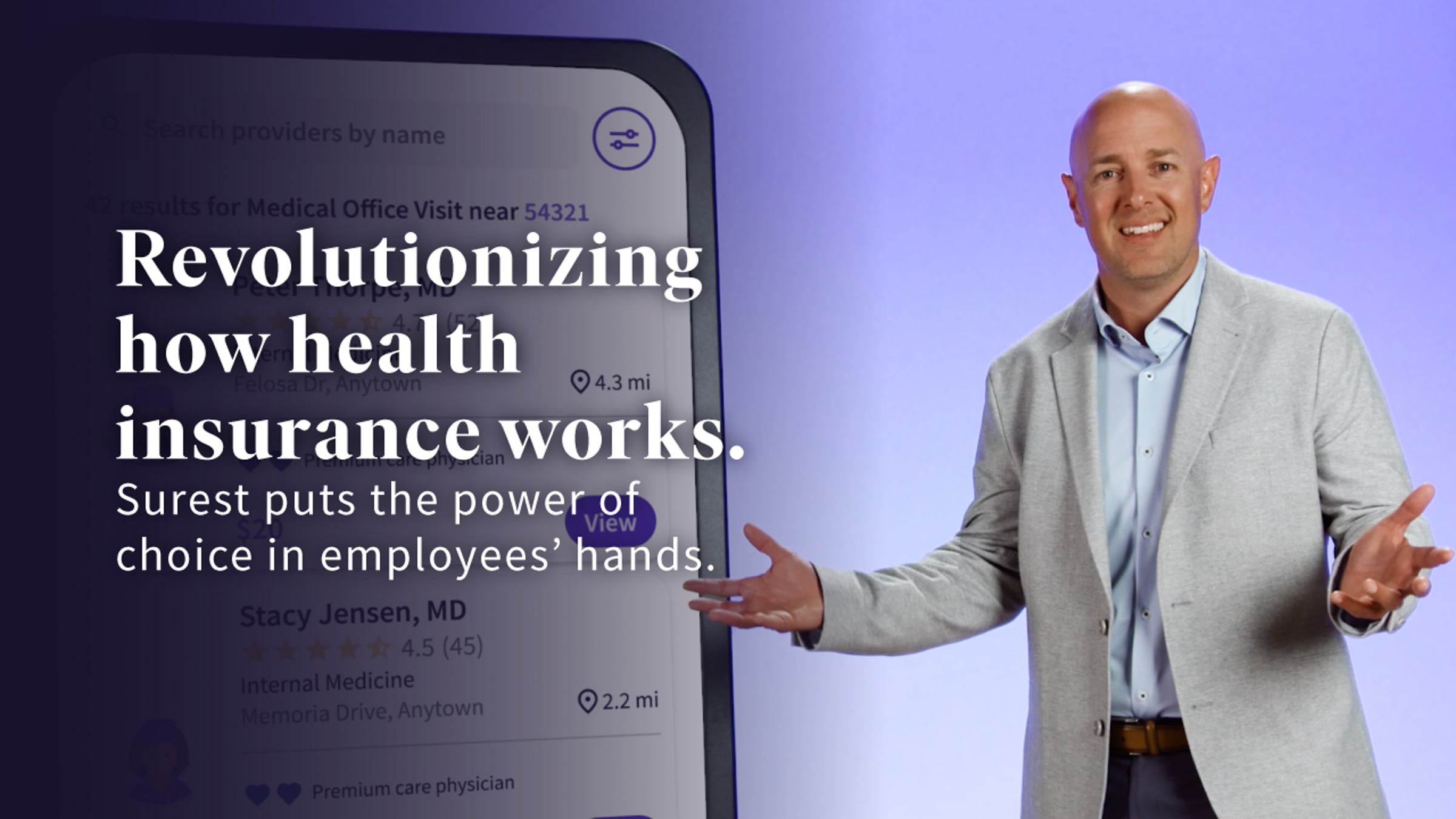 Revolutionizing how health insurance works.