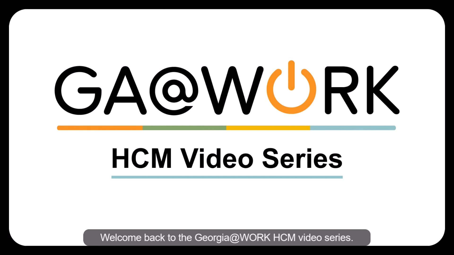 HCM Video Series - Manager Self-Service (MSS)
