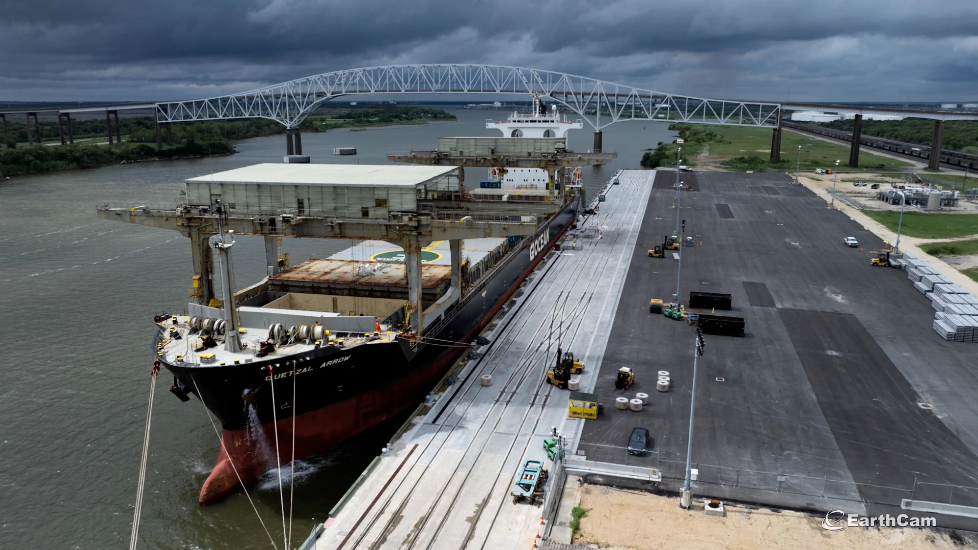 Port of Port Arthur Berth 6 Project Timelapse 2/2022-7/2024