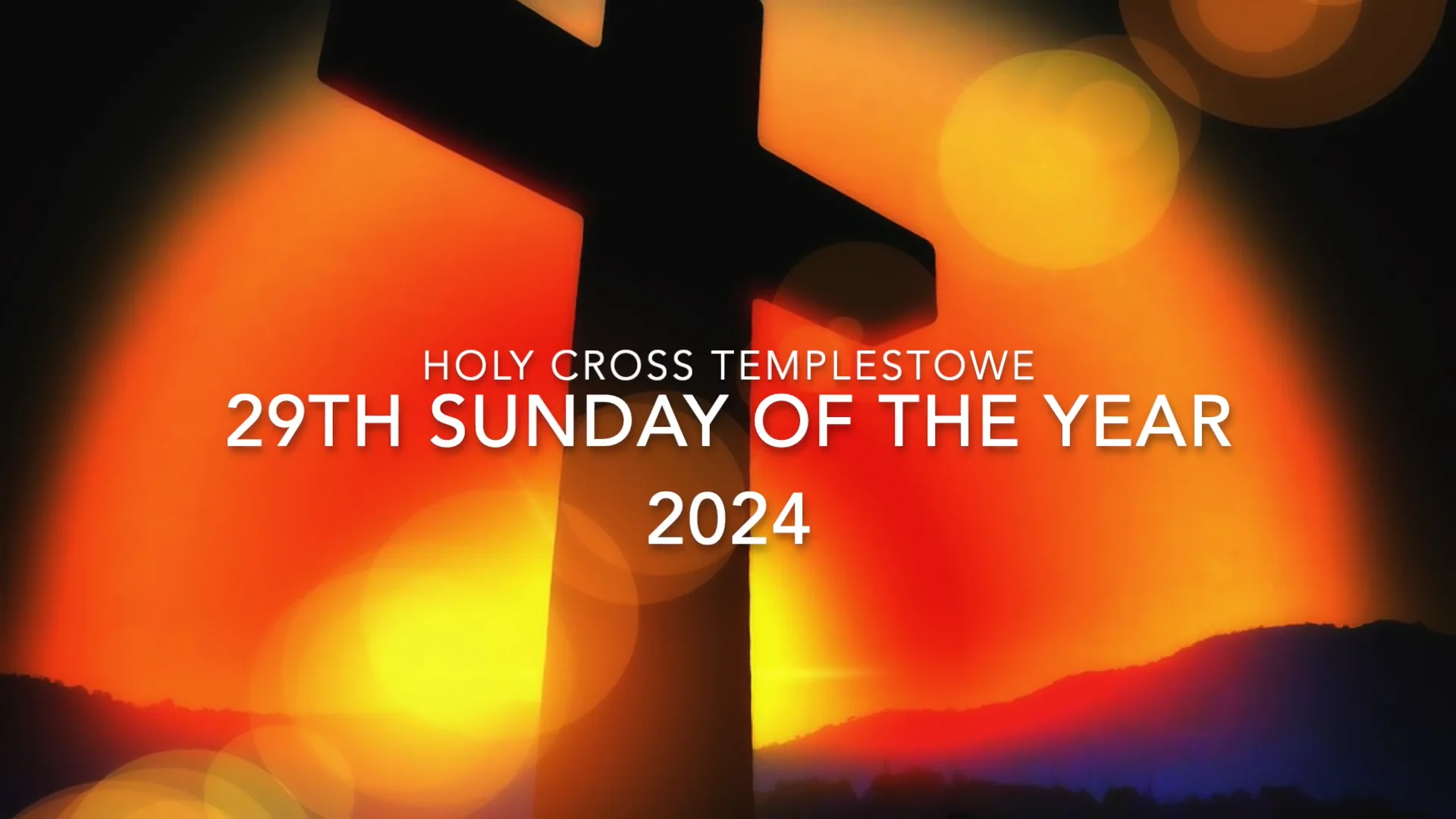29th Sunday 2024