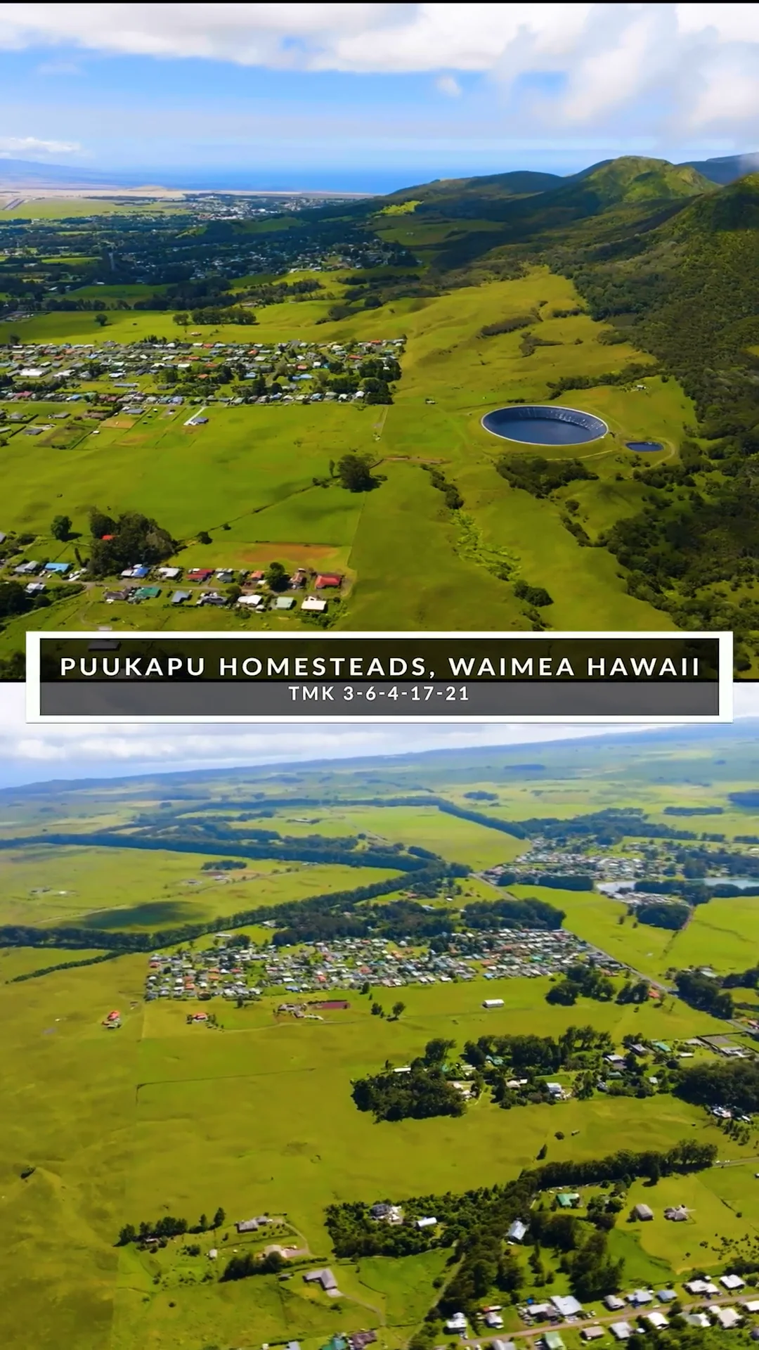 Puukapu Homesteads, Waimea Hawaii, TMK 3-6-4-17-21 / Vertical for IG & Meta