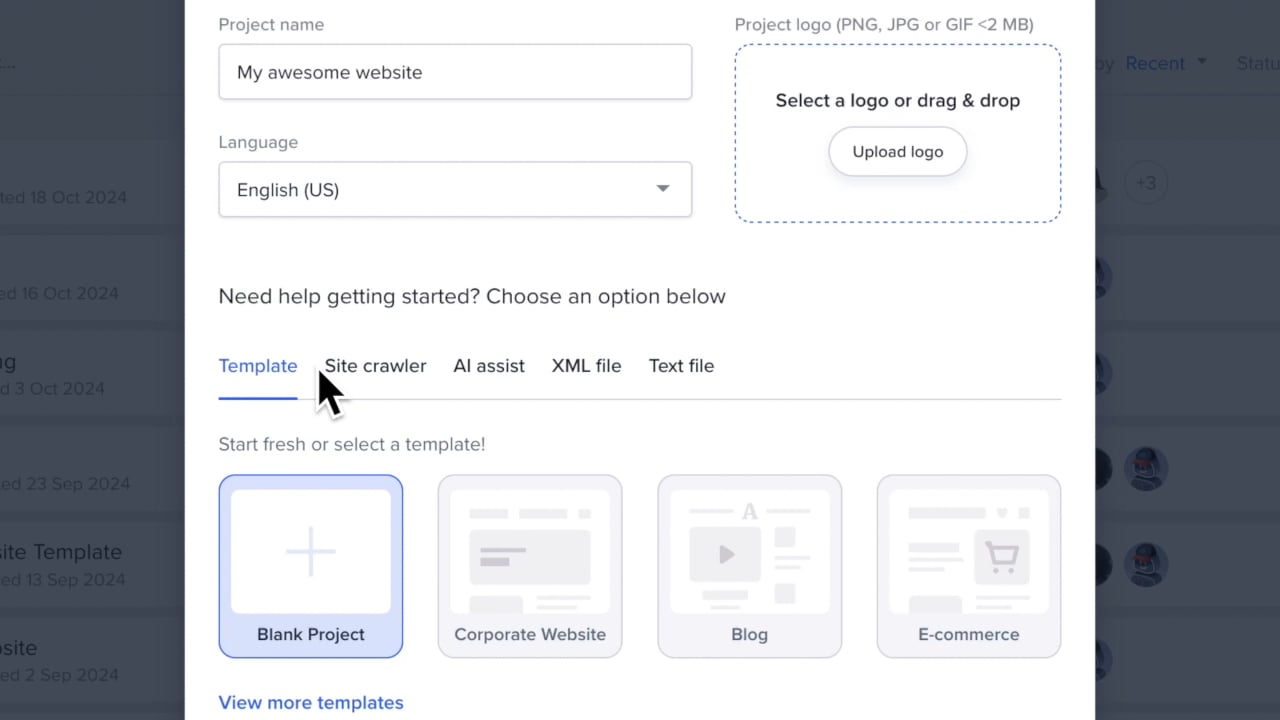 Starting a New Project: Quick Guide | Slickplan