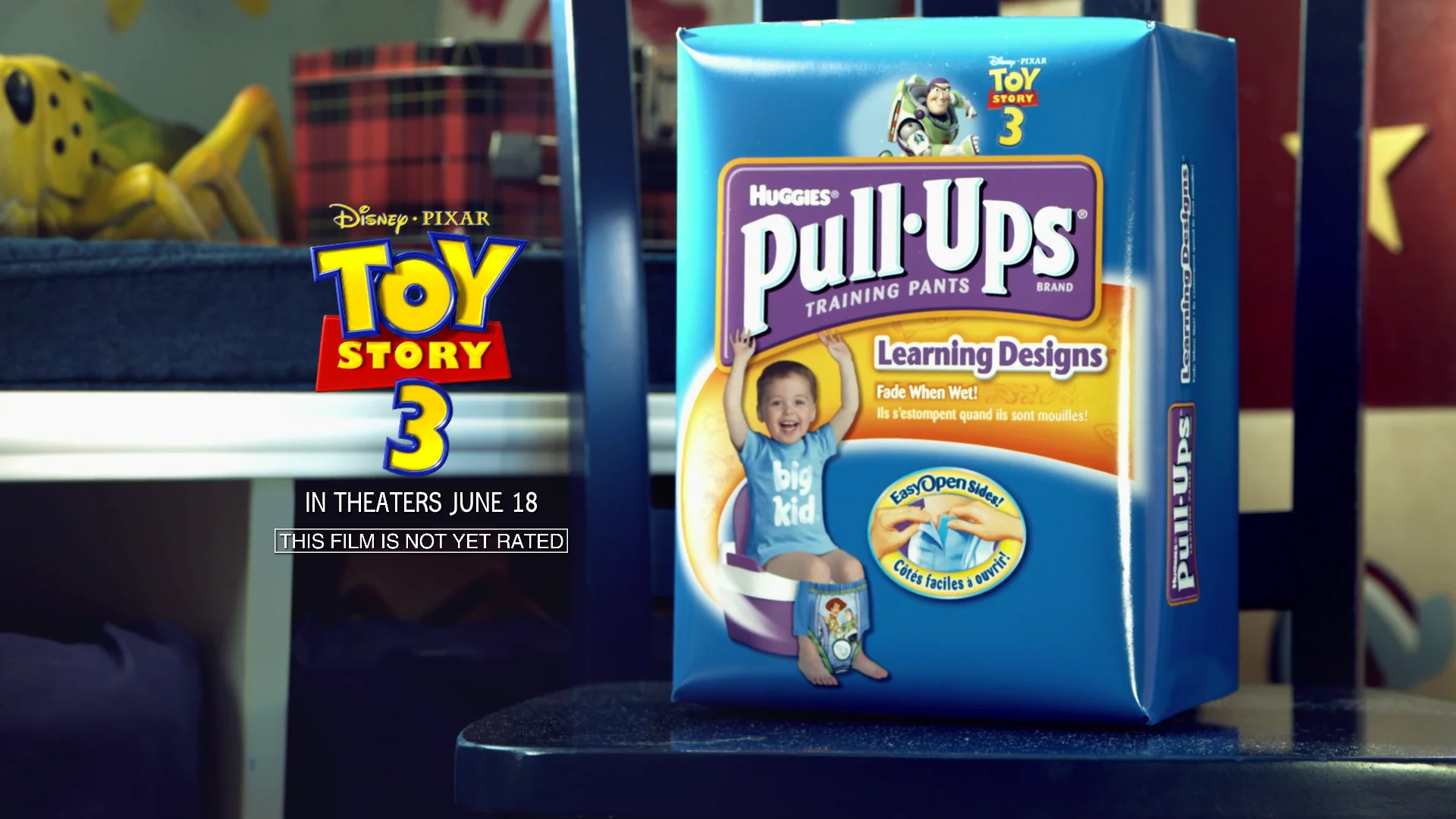 Huggies - Pull Ups Training Pants x Toy Story 3