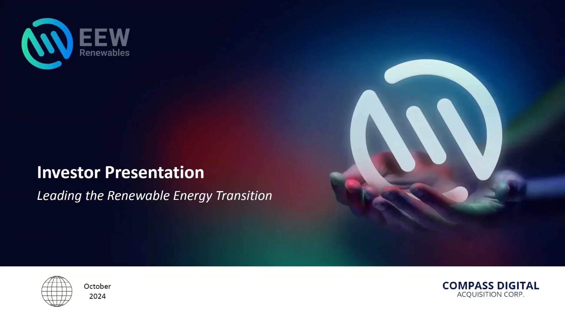 EEW Investor Presentation Webcast - October 2024 - vF