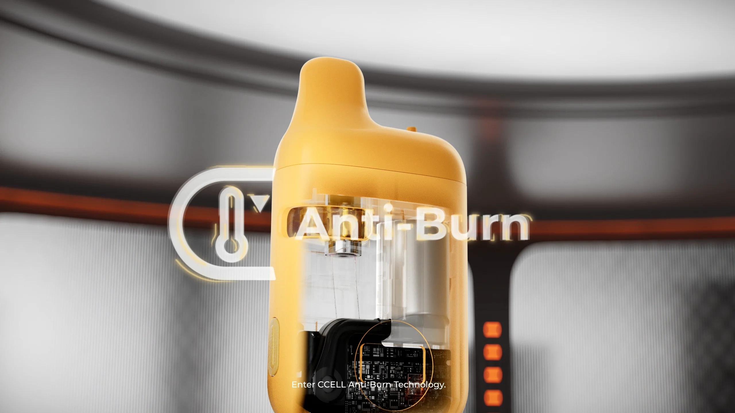 CCELL Anti-Burn Technology