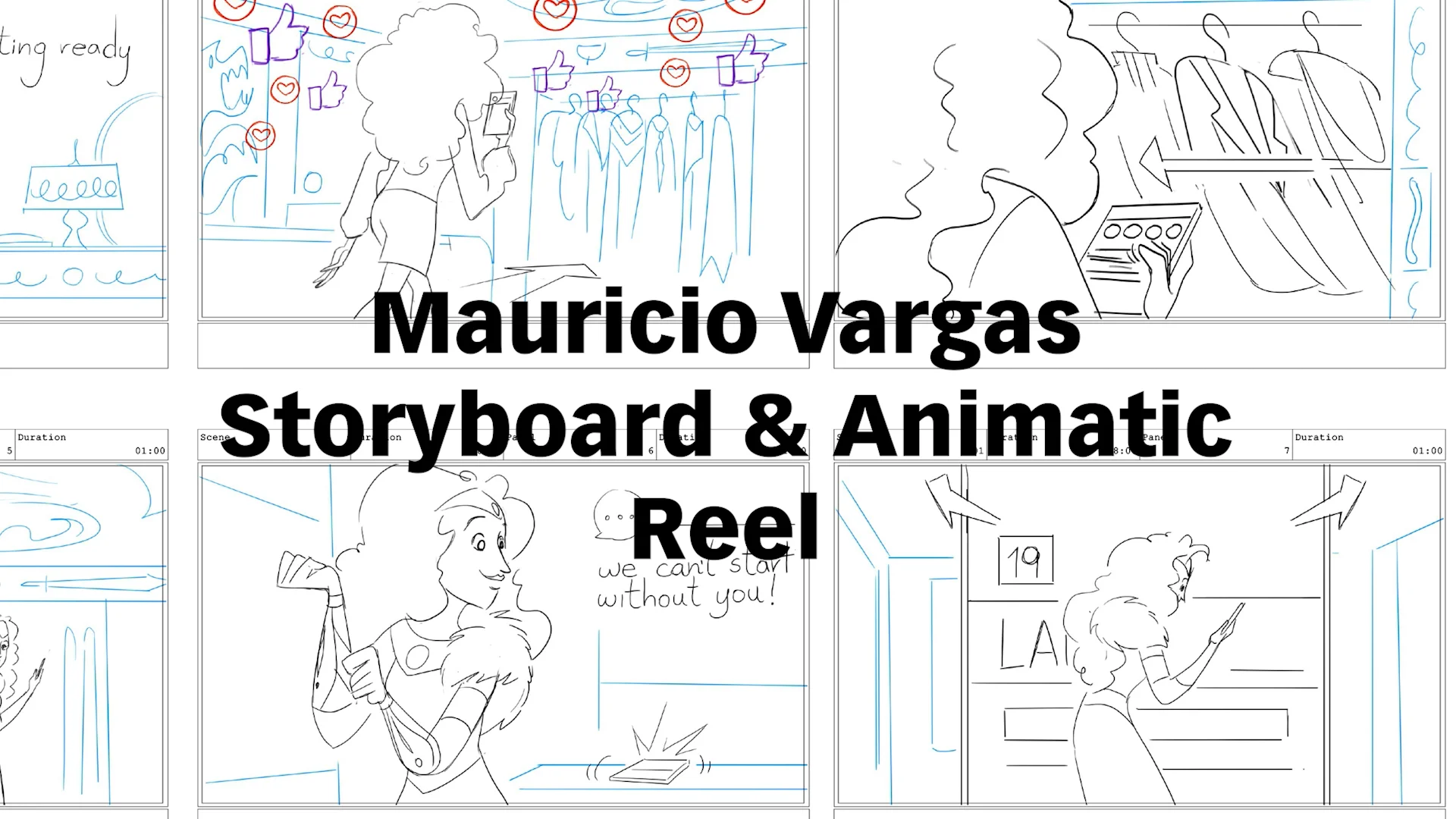 Mauricio Vargas_ Story & Animatic Reel