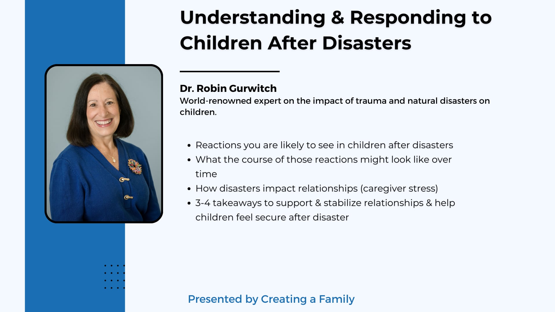 Recording: Understanding and Responding to Children After Disaster_10 ...