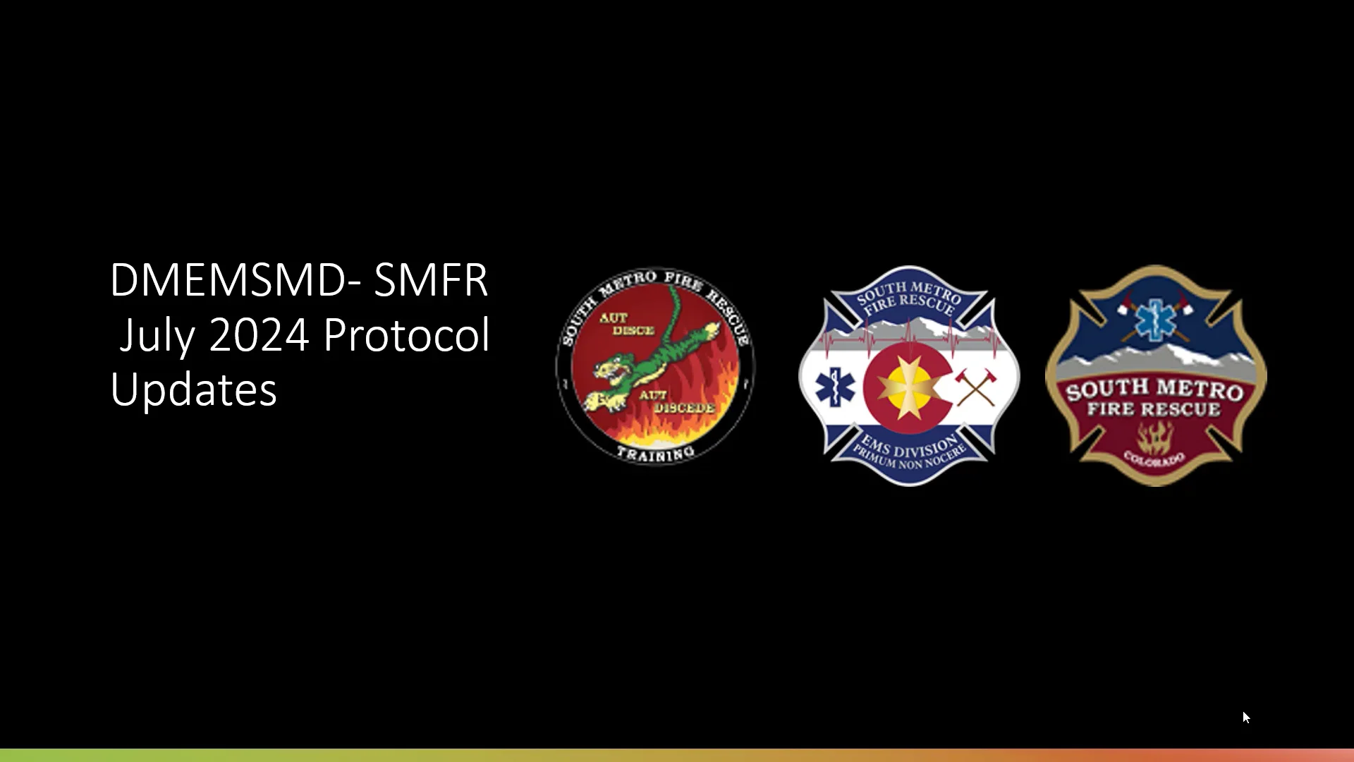 2024-07 EMS Protocol Updates