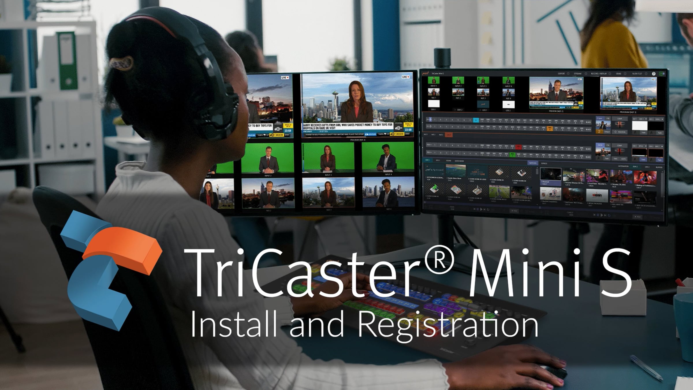 TriCaster Mini S Setup
